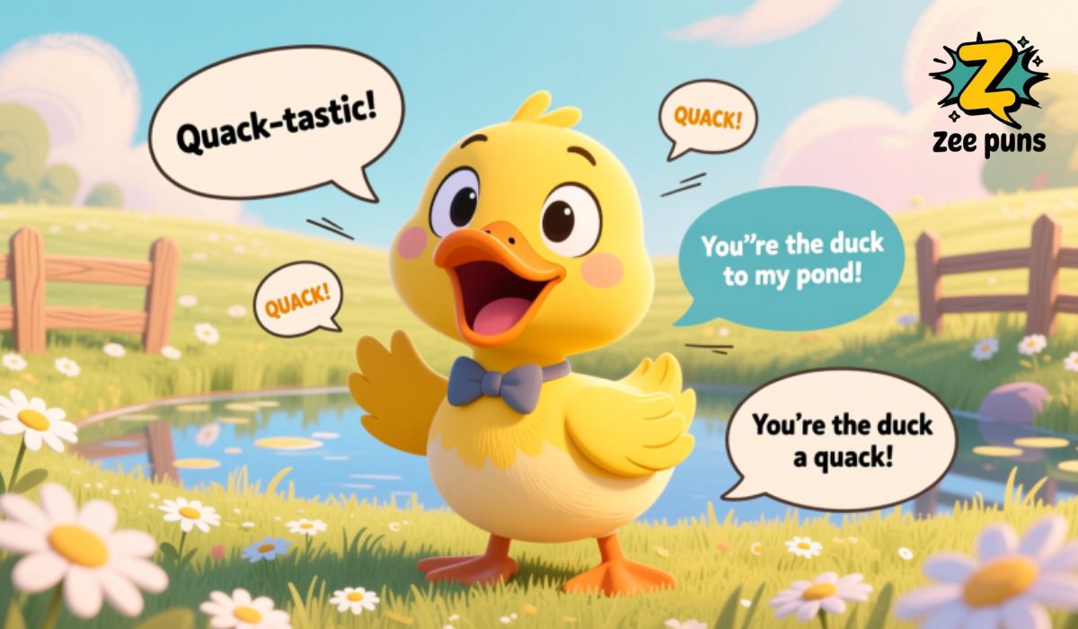 Duck Puns & Jokes Quack-tastic Funny Captions for Everyone