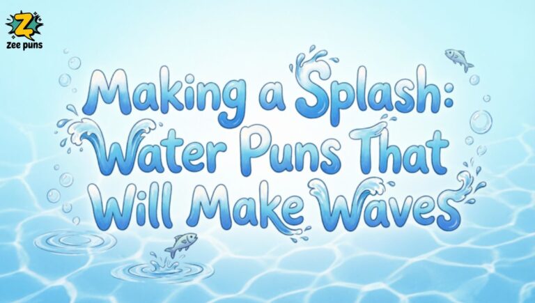 350+ Clever Water Puns for Your Next Gathering!