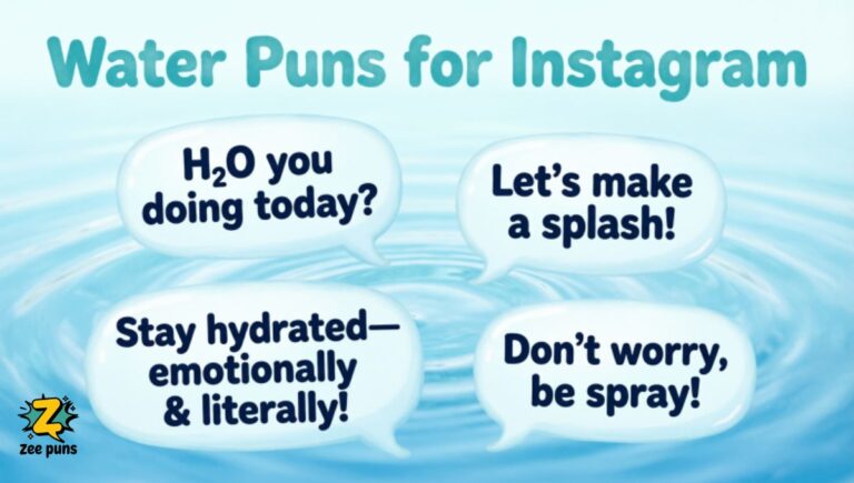 350+ Clever Water Puns for Your Next Gathering!